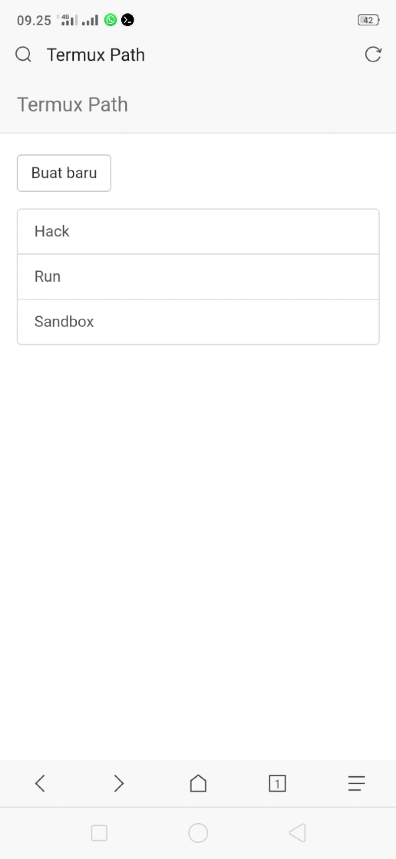 (PHP) Sistem Manajemen Path Termux · Karyakarsa
