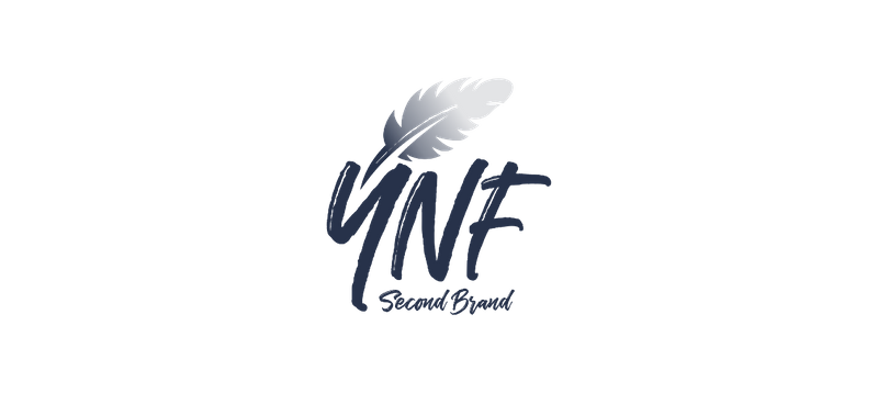 Desain Logo YNF Second Brand · Karyakarsa