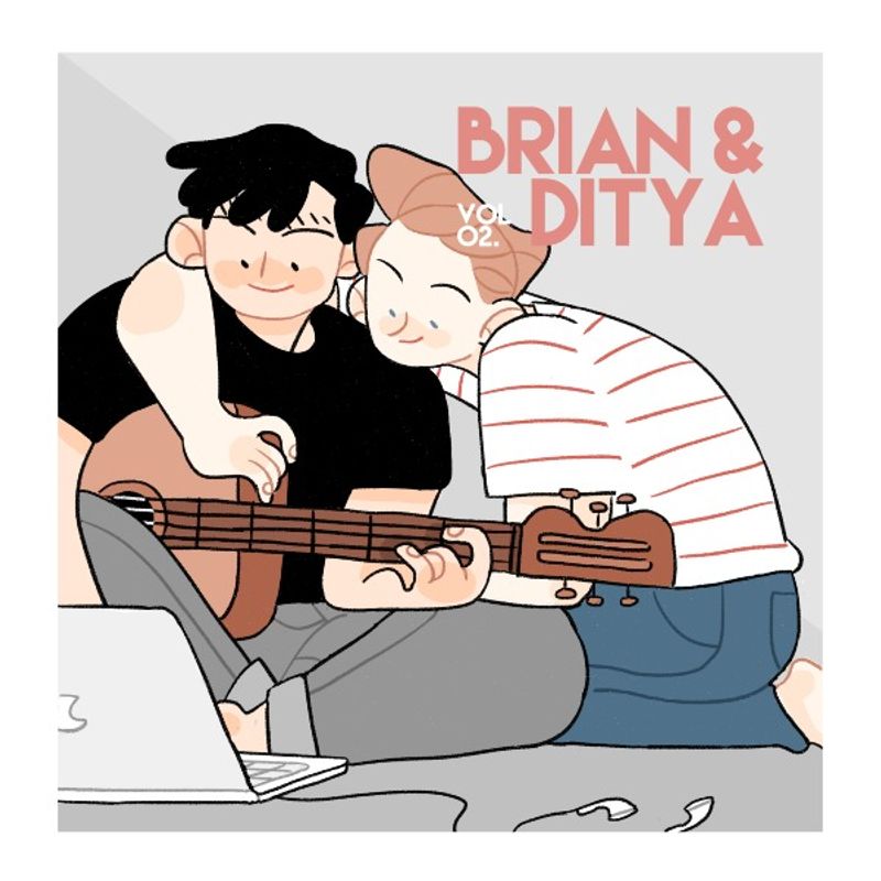 brian & ditya: cover, vol 2 · Karyakarsa
