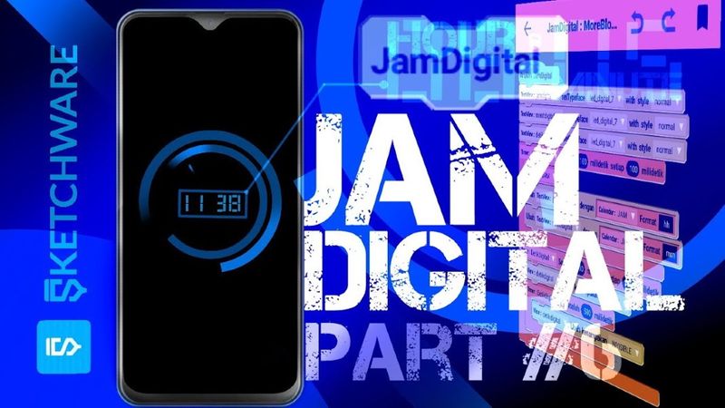 Tutorial Sketchware Part 6 - Membuat Jam Digital - Aplikasi Android · Karyakarsa