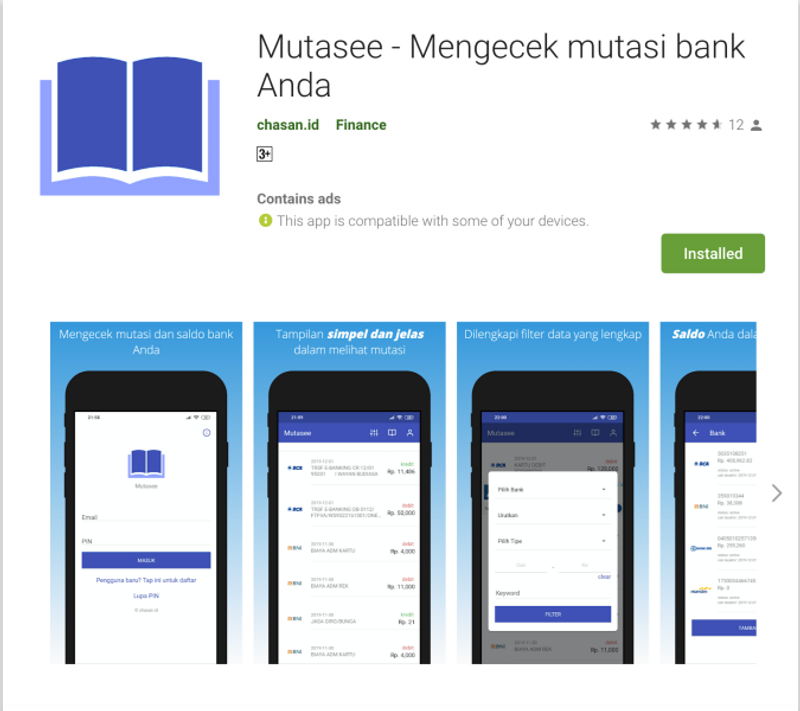 Mutasee · Karyakarsa