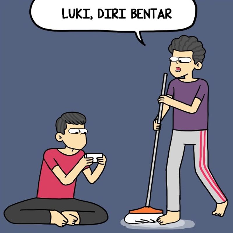 Komik: Mau Dipel · Karyakarsa