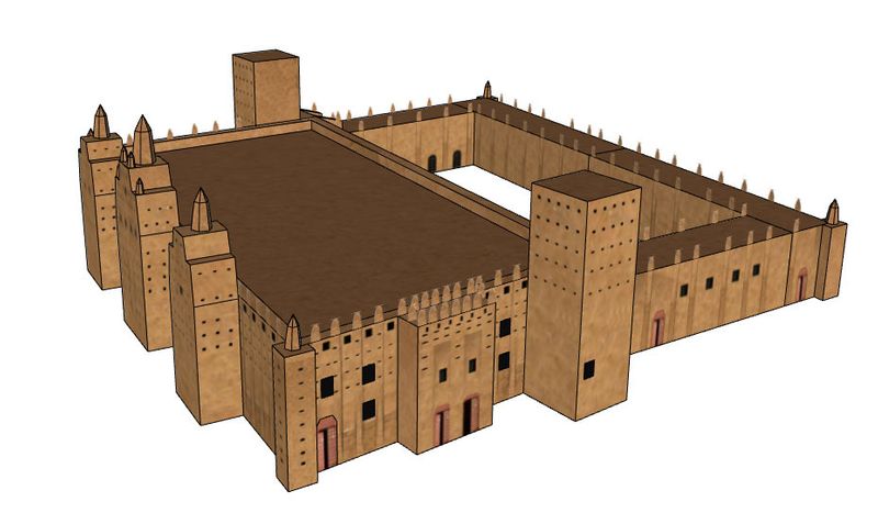 Papercraft Great Mosque of Djenne - Mali · Karyakarsa