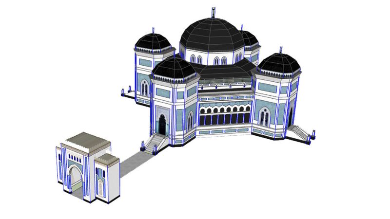 Papercraft Masjid Raya Medan · Karyakarsa
