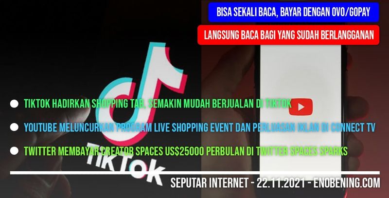 TikTok Ramai Jualan Saat Live. Youtube Mulai Melirik - #SeputarInternet ...