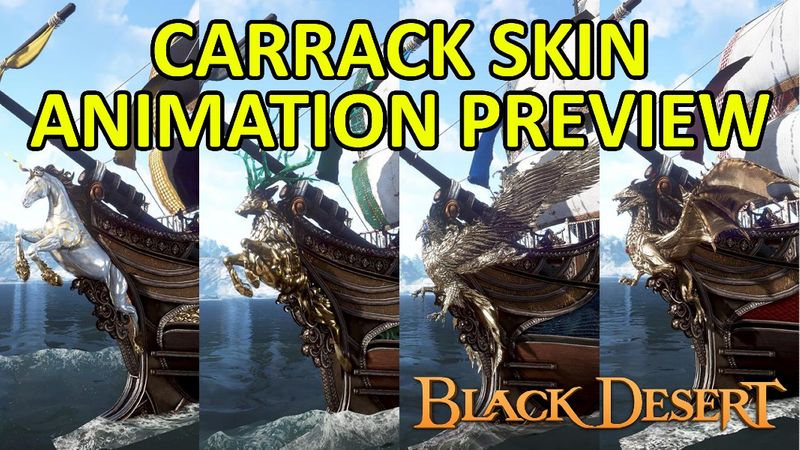 Carrack Skins Preview (Advance, Balance, Valor, Volante) (Black Desert Online) · Karyakarsa