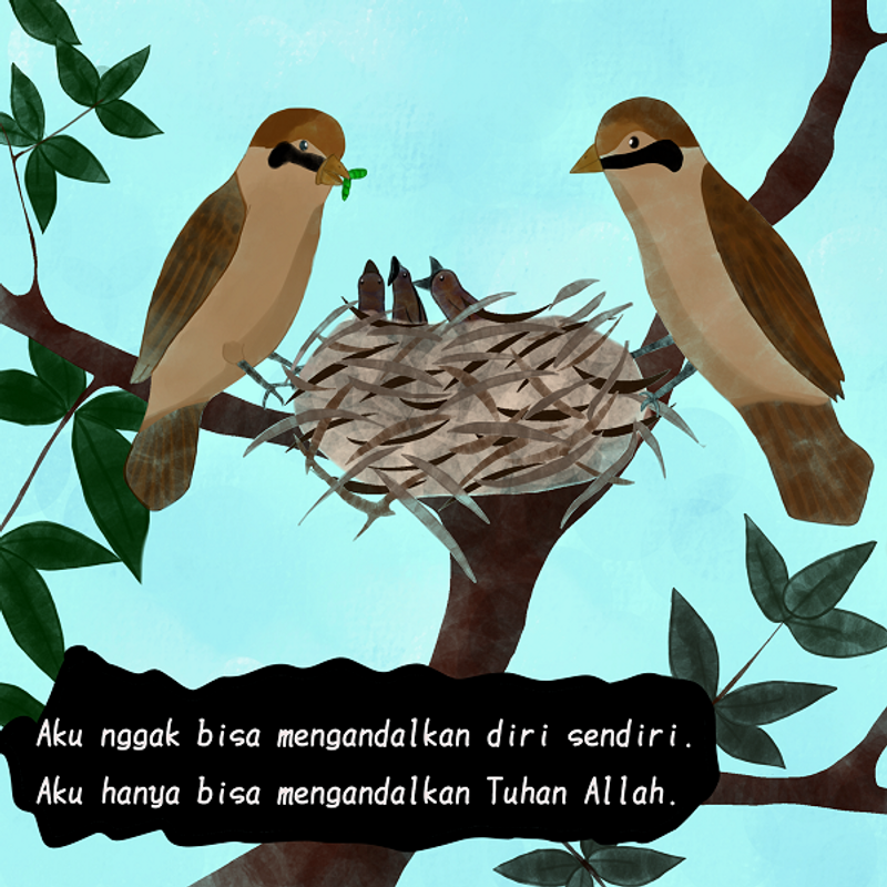 (Ilustrasi) Tuhan Allah Andalanku · Karyakarsa