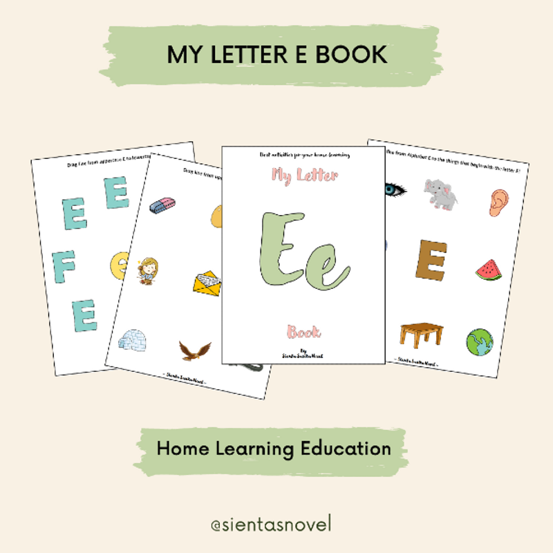 [FREE] MY LETTER E BOOK · Karyakarsa
