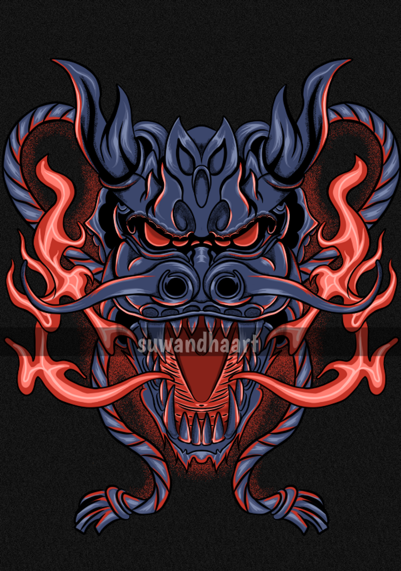 Naga biru · Karyakarsa