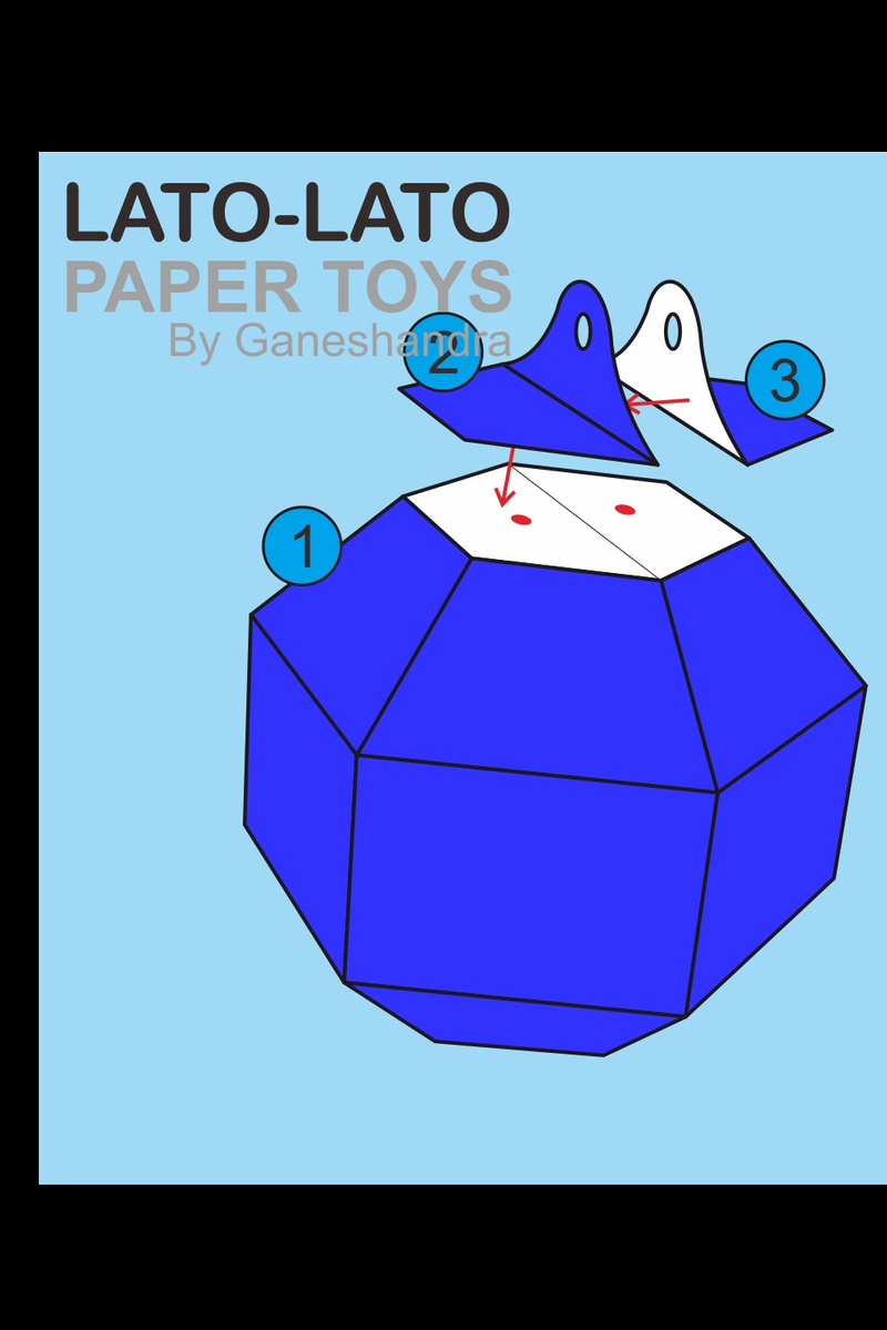 LATO-LATO PAPER TOY BY GANESHANDRA · Karyakarsa