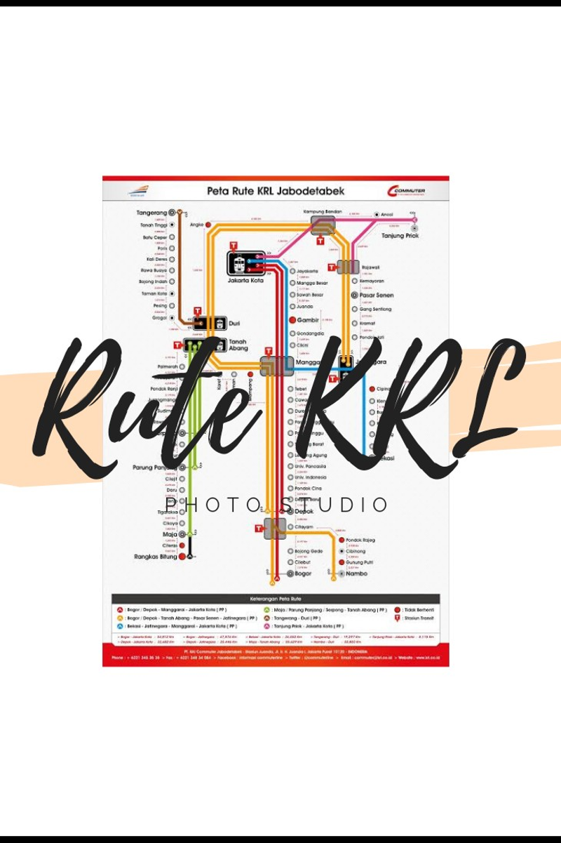 Rute KRL · Karyakarsa