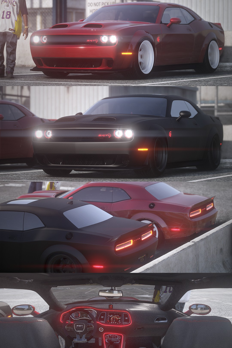 Dodge Challenger SRT Hellcat [FiveM] · Karyakarsa