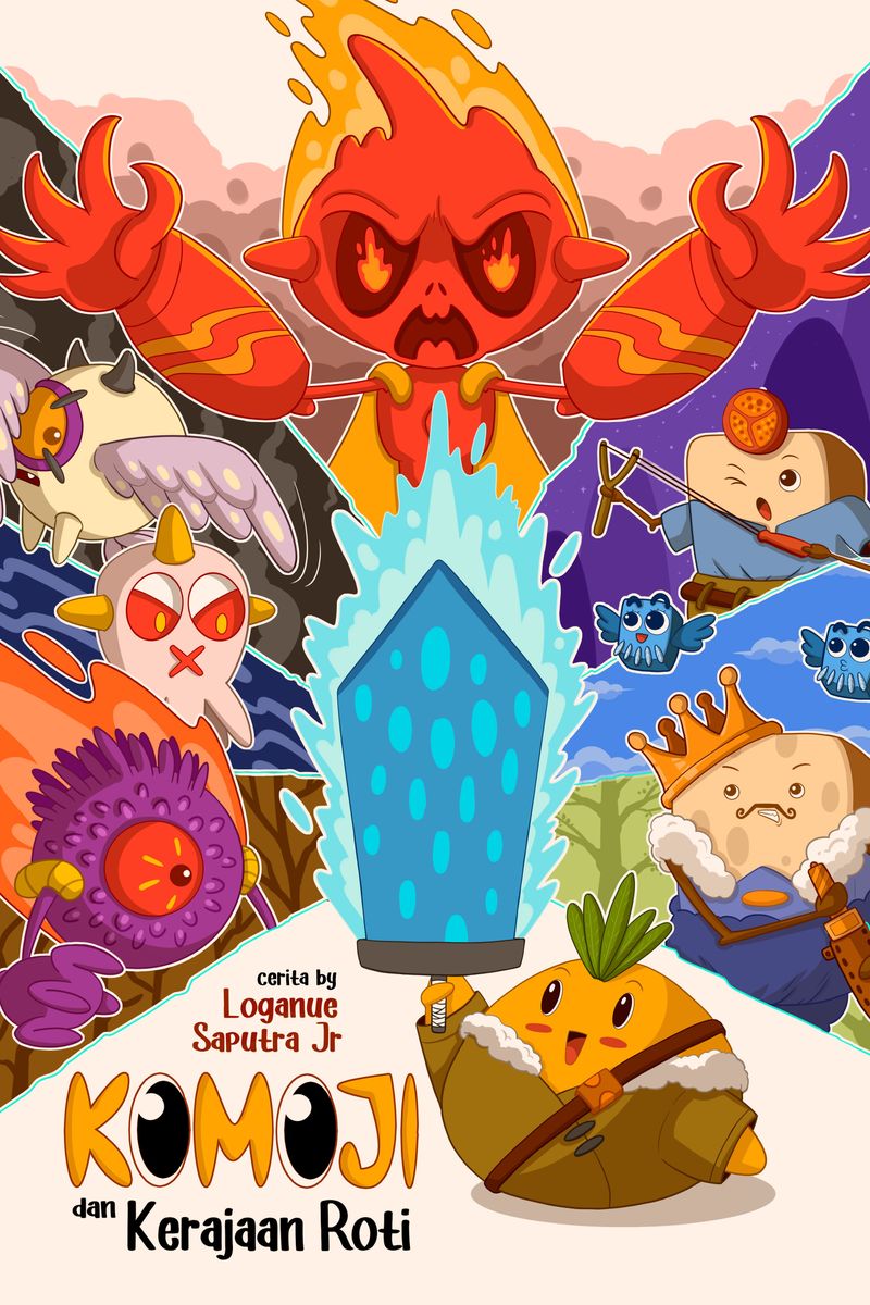 Komoji dan Kerajaan Roti · Karyakarsa