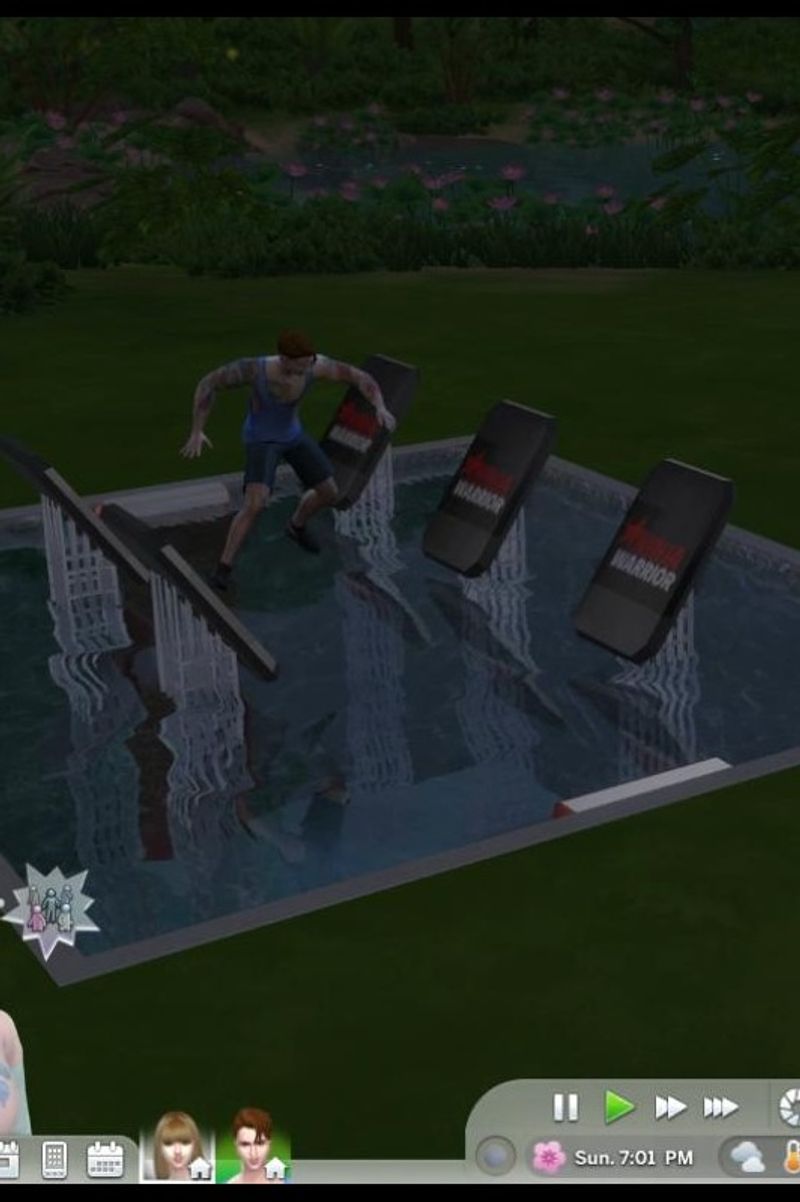 The Sims 4 Ninja Wariors Rintangan 1 step · Karyakarsa