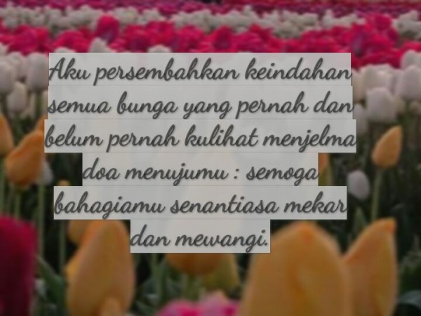 Doa yang Bunga · Karyakarsa