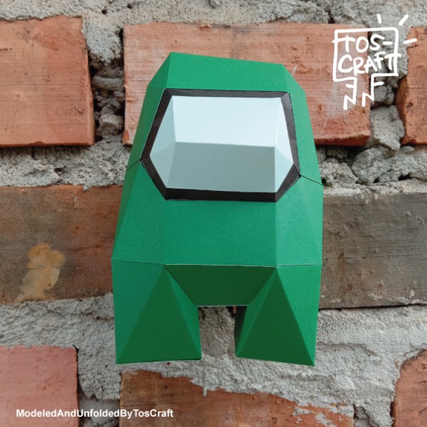 AMONG US Papercraft (Gantung Dinding) · Karyakarsa