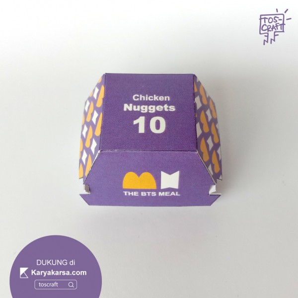 Mini BTS MEAL Papercraft · Karyakarsa