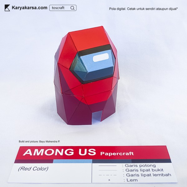 AMONG US TRANSFORMABLE 12 Color Papercraft (Impostor & Dead body mode ...