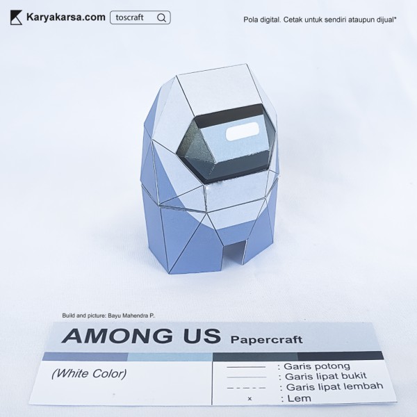 AMONG US TRANSFORMABLE 12 Color Papercraft (Impostor & Dead body mode ...