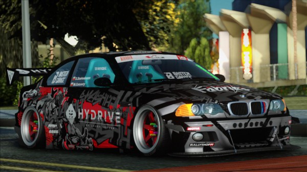 Livery BMW M3 E46 Pandem-Hydrive · Karyakarsa