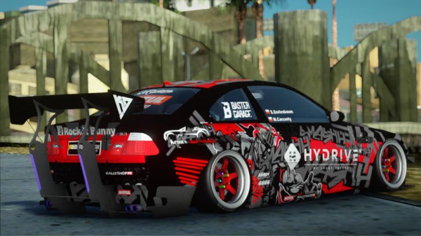 Livery BMW M3 E46 Pandem-Hydrive · Karyakarsa