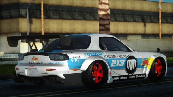 Livery RX7 Pandem BOSS-Red Bull · Karyakarsa