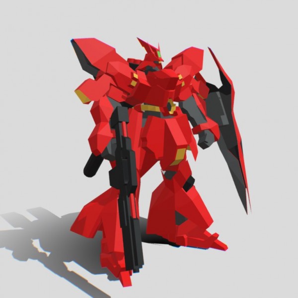 SAZABI PAPERCRAFT 1:144 · Karyakarsa
