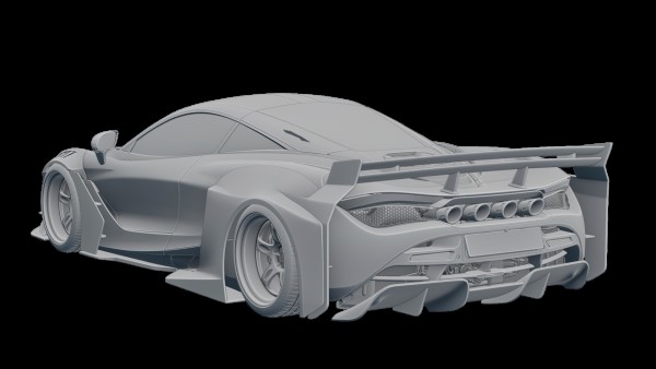 McLaren 720S - Zacoe Widebody · Karyakarsa