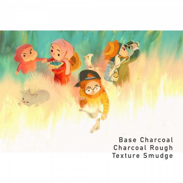 Simple&Rough Full Pack | Procreate Brush · Karyakarsa