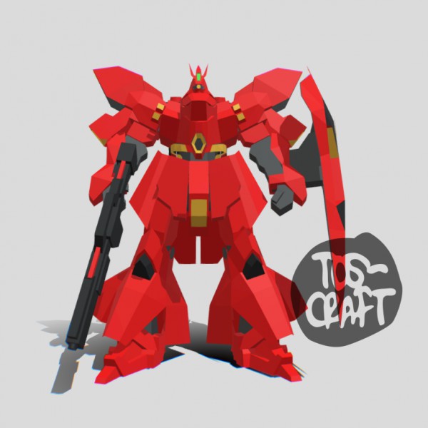 SAZABI PAPERCRAFT 1:144 · Karyakarsa