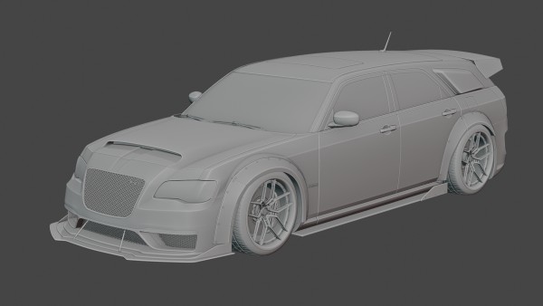 2008 Dodge Magnum SRT - Staga Widebody and 300 Front Swap · Karyakarsa